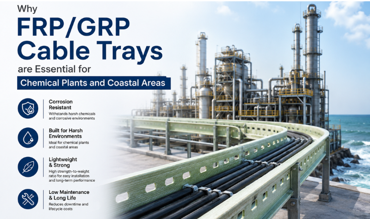 Why FRP/GRP Cable Trays are Essential for Chemical Plants and Coastal ...